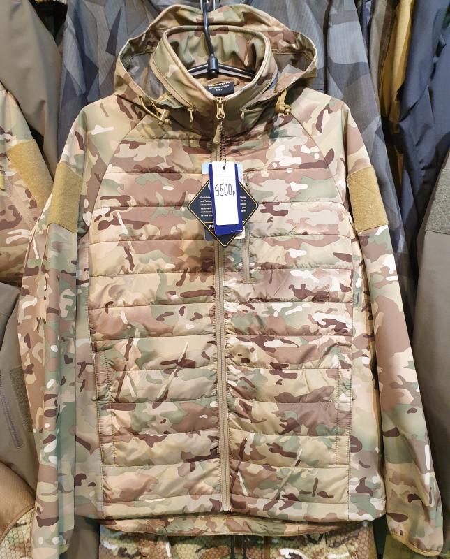 Тактическая куртка демисезонная ВВЗ Gongtex softshell hoodie мультикам ...